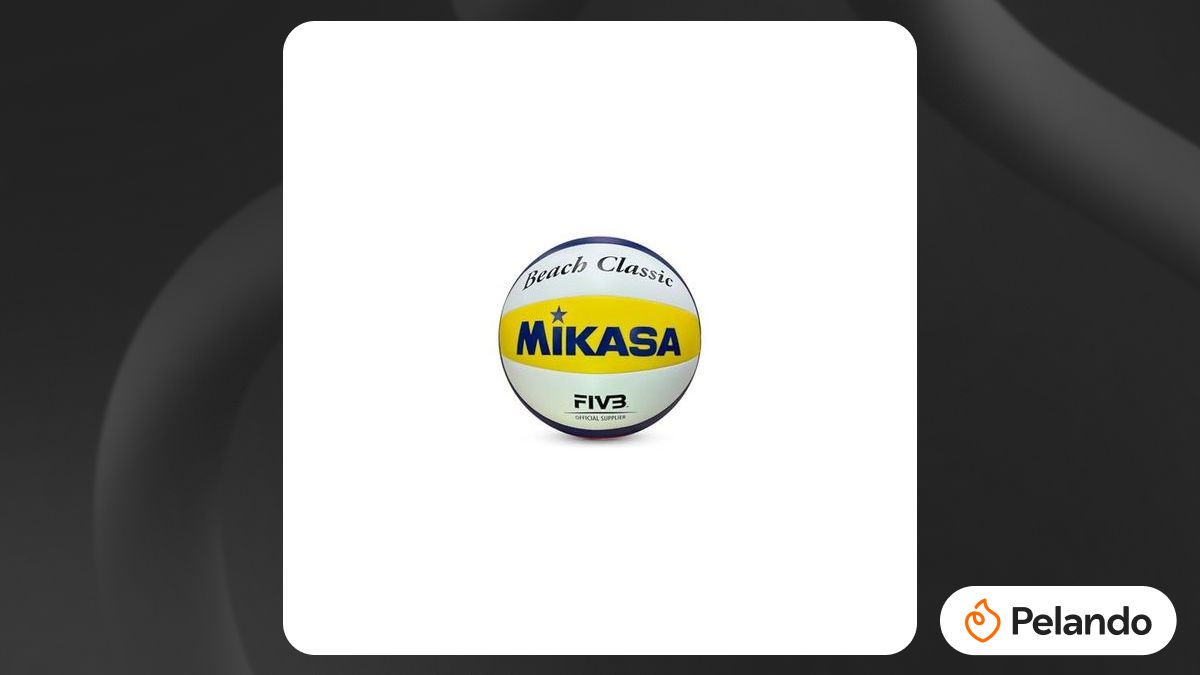 Por R$ 83,00: Mikasa Bola de Volei de Praia Classic BV552C WYBR | Pelando