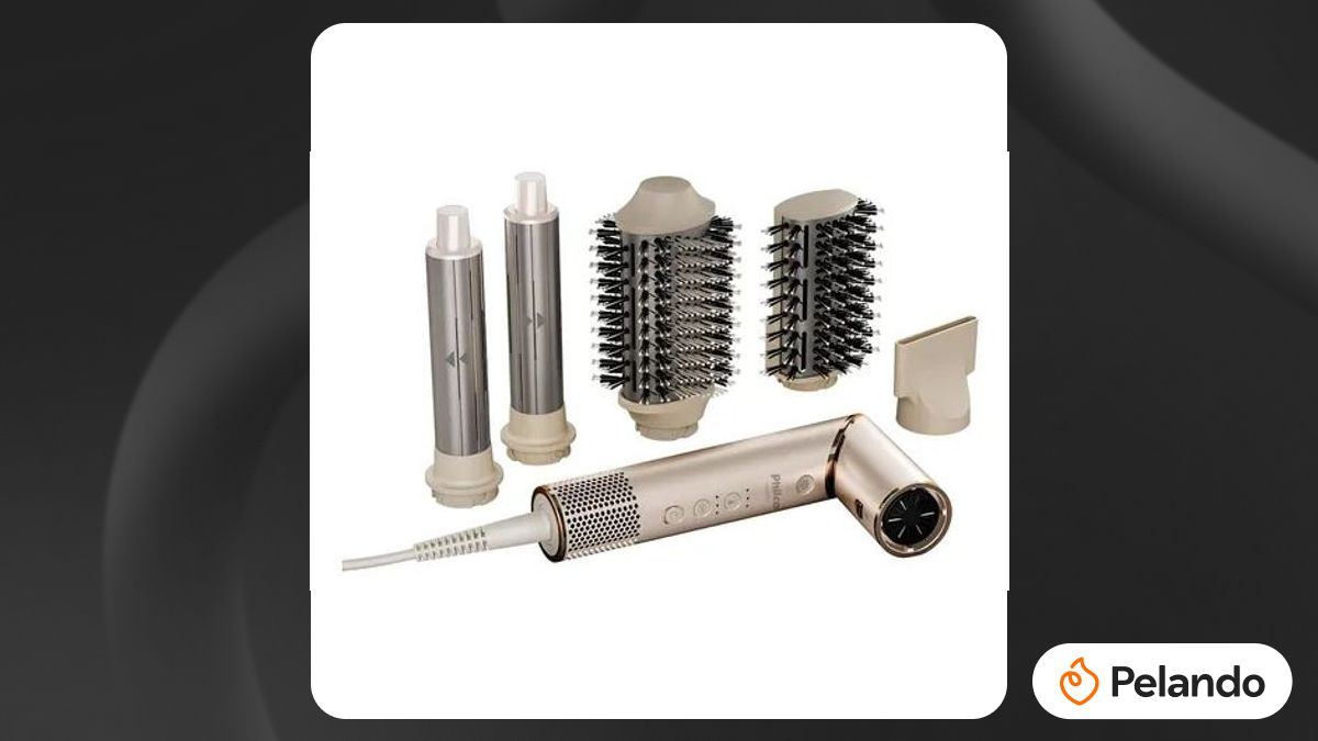 Por R$ 418: Secador De Cabelos Philco Psc3500 4 Em 1 Dobrável Íon Tourma Dourado | Pelando