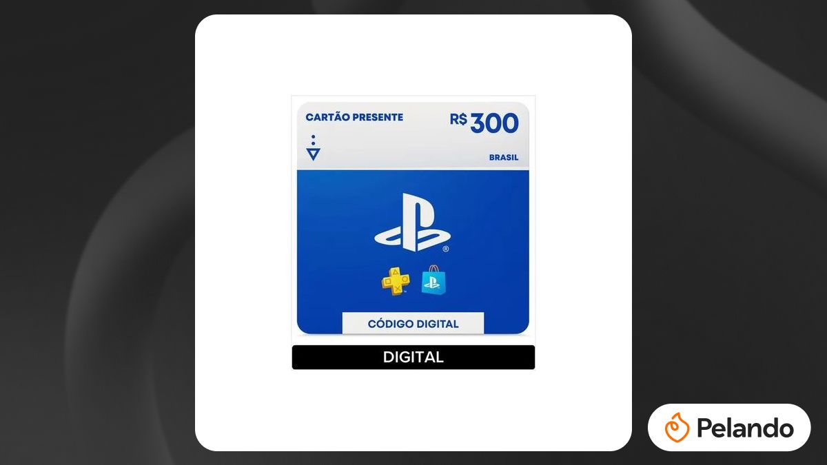 Por R$ 240: Gift Card Cartão Presente PlayStation R$ 300 (Digital ...