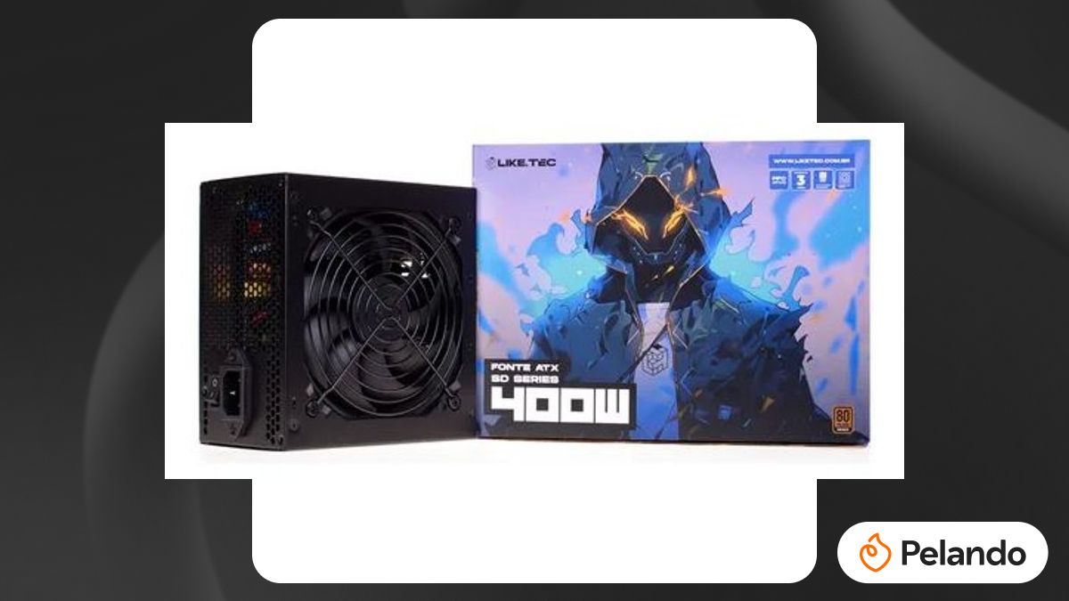 Por R$ 182: Fonte 400W 80 Plus Bronze com PFC Ativo | Pelando