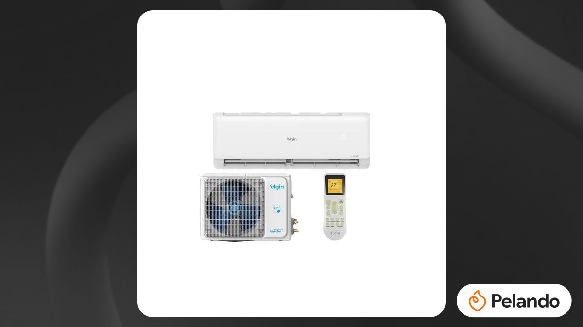Por R$ 1.766: Ar Condicionado Split Elgin Eco Inverter II WiFi 9000 ...