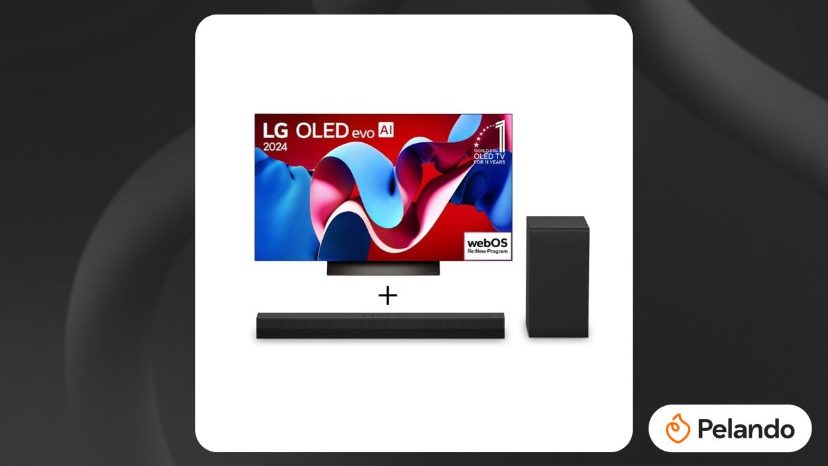 Por R$ 5.534: [Primeira Compra R$ 5243] Combo Smart TV LG OLED evo AI ...