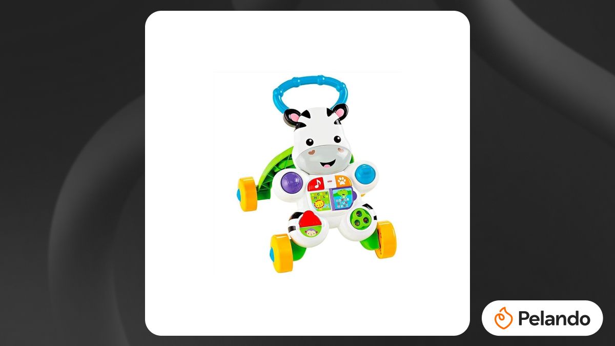 Por R$ 195: FISHER-PRICE, Andador e Apoiador para bebês, Formato Zebra ...
