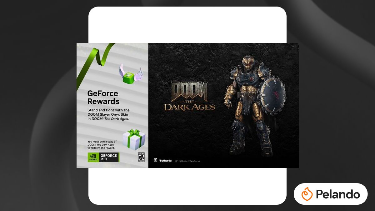 Grátis: [NVIDIA Rewards/Selecionados] Resgate a skin do DOOM Slayer ...