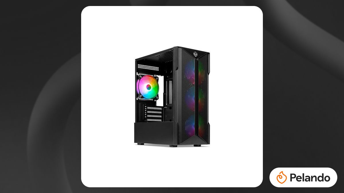 Por R$ 129: Gabinete Gamer TGT Skylancer V2, ARGB, Mid-Tower, Lateral ...