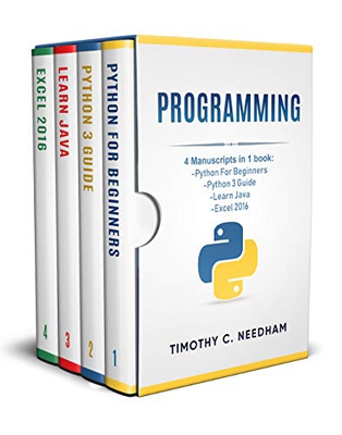 Grátis: Ebook | Programming: Python For Beginners - Python 3 Guide - Learn Java - Excel 2016 ...