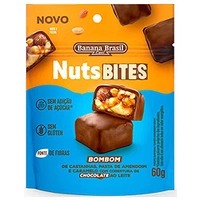 Por R$ 4,12: [Prime, Rec] Nutsbites Pasta Amendom e Choc. ao Leite Zero ...